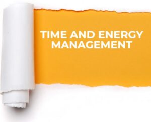 Time and Energy Management - Robert McAnderson